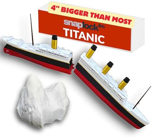Amazon.com: TheRoller3d Split in Half Titanic Floating Action Toy ...