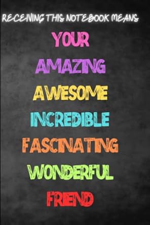 Amazon.com: RECEIVING THIS NOTEBOOK MEANS YOUR AMAZING AWESOME ...