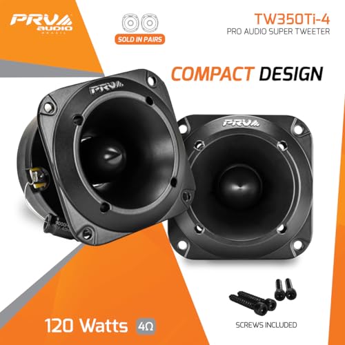 Snapklik.com : PRV AUDIO TW350Ti-4 Car Audio Tweeters 240 Watts ...