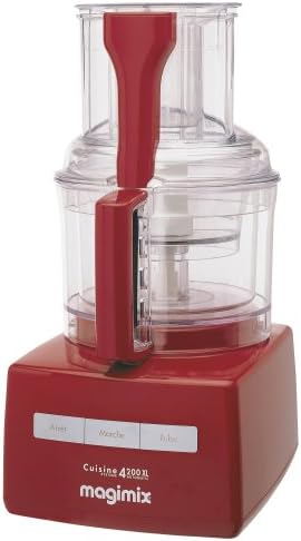 Magimix 4200XL Food Processor in Deep Red : Amazon.co.uk: Home & Kitchen