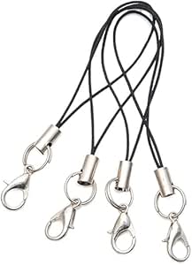 Amazon.com: 20Pcs Mobile Phone Rope Strap Charm Lariat Lanyard Phone ...