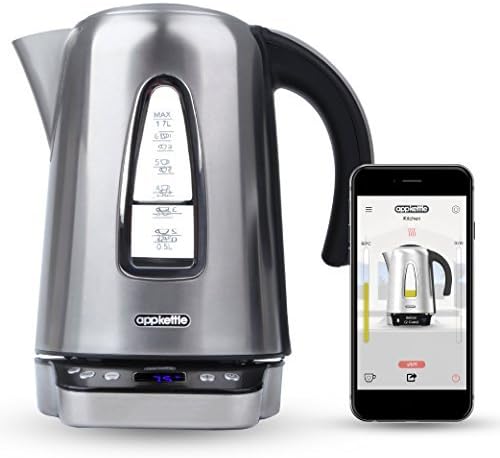 Appkettle Wifi Smart Internet App Enabled & Voice Controlled Kettle ...