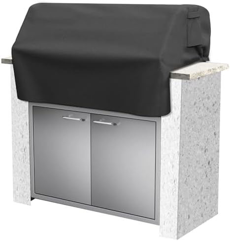 Amazon.com : Kitchenaid 700-0781 Built-In Head Grill Cover, Gray ...