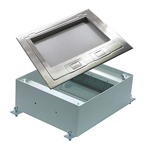 Floor Box Kit - Floor Electrical Outlet Box - Perfect for Concrete and ...