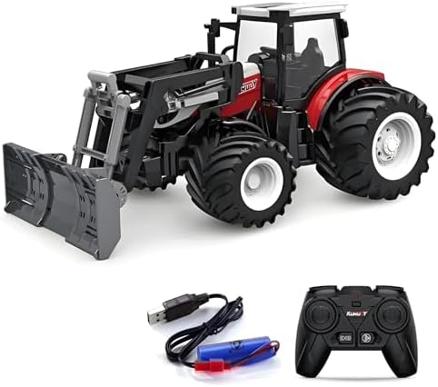RareFind trove Remote Control Toy Tractor for Kids | 1:24 Scale RC Farm ...