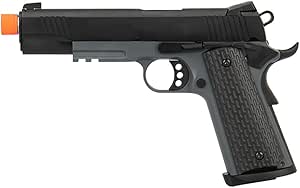 Amazon.com : Army Armament Full Metal R28 1911 Gas Blowback Airsoft Pistol (Black) : Sports ...