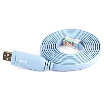 1Goal USB Console Cable,USB to RJ45 Console Serial Console Cable with ...