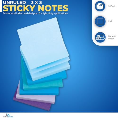Snapklik.com : Sticky Notes 3x3, Sticky Notes Refills, Sticky Notes ...