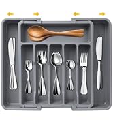 Amazon.com - KIFEINHM Houseware Expandable Kitchen Drawer Flatware ...