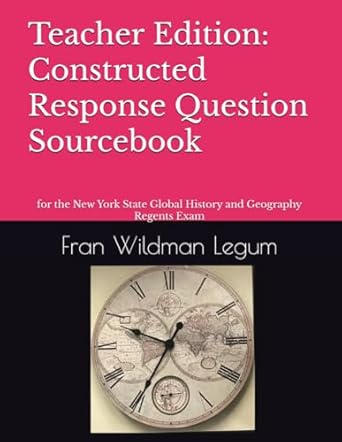 Amazon.com: Teacher's Edition: Constructed Response Question Sourcebook ...