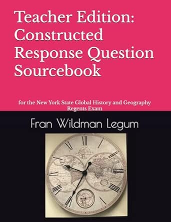 Amazon.com: Teacher's Edition: Constructed Response Question Sourcebook ...