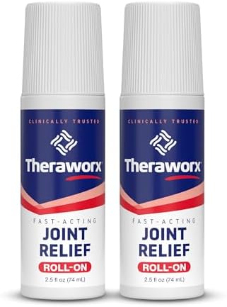 Amazon.com: Theraworx Fast-Acting Joint Relief Roll-On Joint Discomfort ...