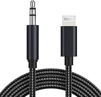 (Apple MFi Certified) AUX Cord for iPhone,Lightning to Audio Cable,3 ...