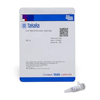 Amazon.com: CRE Recombinase Gesicles, (Takara Bio Cat. No. 631449) : Industrial & Scientific