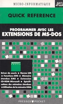 Amazon.fr - Programmer avec les extensions de MS-DOS - Duncan, Ray - Livres