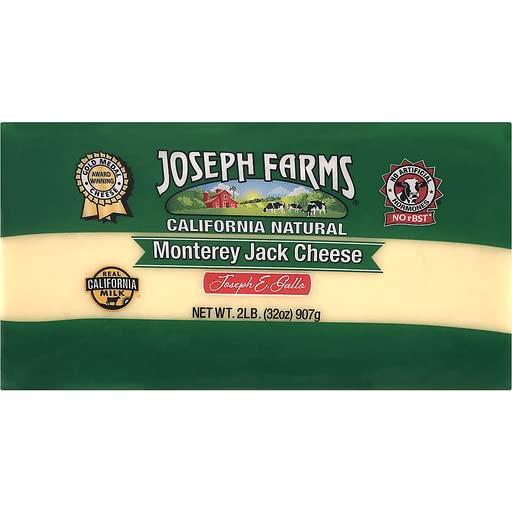 Amazon.com: Joseph Farms, Monterey Jack, 32 Ounce : Grocery & Gourmet Food