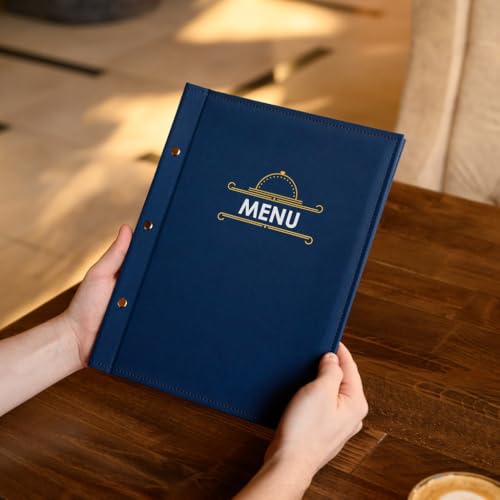 Amazon.com: Inko Horeca - Faux Leather Menu Cover – Suitable for Letter ...