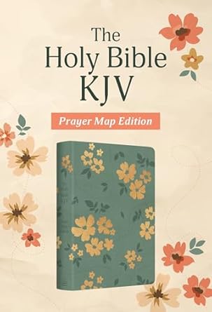 The Holy Bible Kjv: Prayer Map Edition: Barbour Bibles: 9798891511200 ...