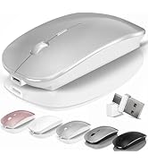 Amazon.com: Bluetooth Wireless Mouse for MacBook Air Mac Pro Laptop PC ...