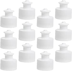Amazon.co.jp: Mipcase 20pcs Push-Pull Replacement Caps, Reusable Bottle ...