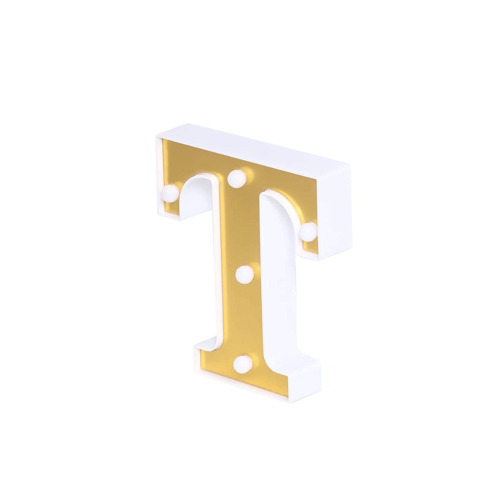 Letras Doradas 3d T