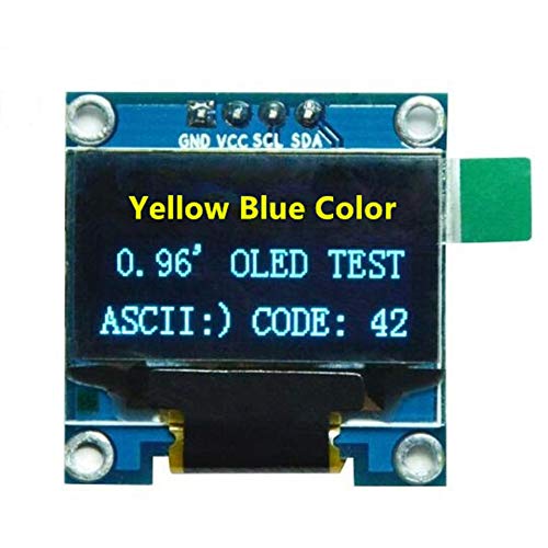 096i2c Iic Seriell Oled Lcd Led Modul 128x64 Für Arduino Display Raspberry Gelb Blau