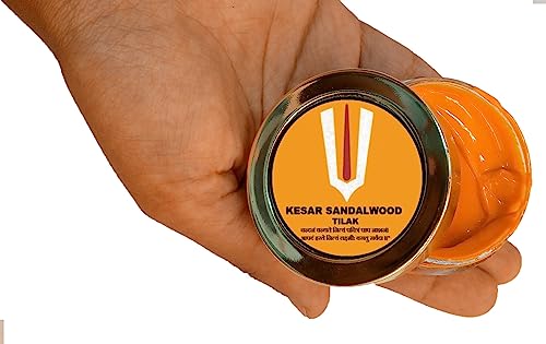 Ready to Use Chandan Kesar Tilak Prepared with Pure & Precious ...