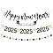 Amazon.com: KatchOn, Glitter Happy New Year Banner - 10 Feet, 3 Strings ...