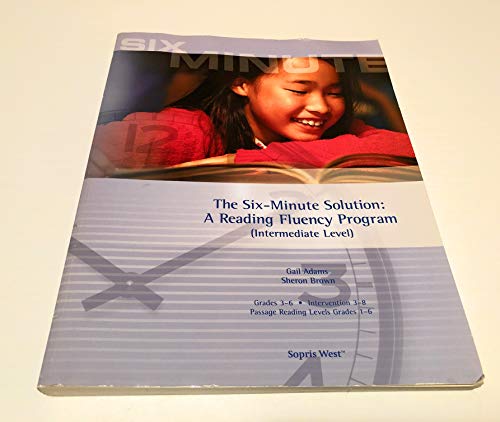 Six-Minute Solution Intermediate Level: Sopris West: 9781593186784 ...