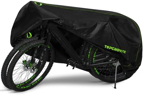 Amazon.com : Topcrown Bike Cover Waterproof Outdoor Storage for 2 Bikes ...