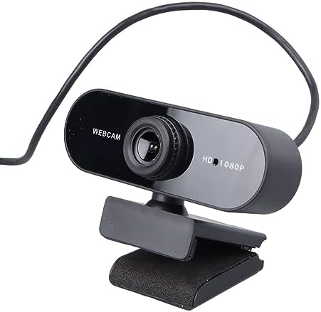 HD Webcam, 1080P Computer Camera Voice Interactive with Microphone for ...