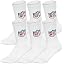 NFL SHIELD 6pk Crew Socks - MGR/WHT/BLK - 35/38 : Amazon.de: Sport ...