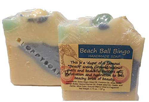 Amazon.com: Beach Ball Bingo Bar Soap : Handmade Products