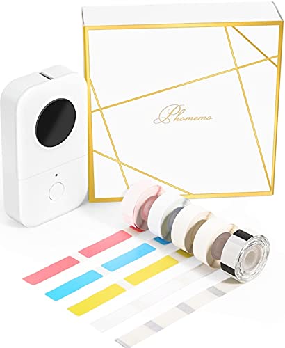 Phomemo Label Maker D30 with 5 Adhesive Label Thermal Paper Bluetooth ...