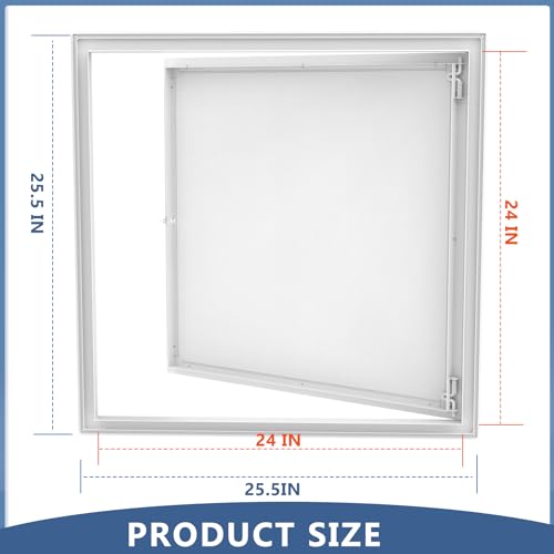 Snapklik.com : Access Panel 24 X 24,Metal Access Door,Built-in Lock ...