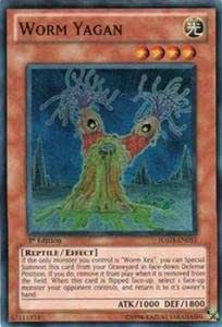 Amazon.co.jp: 遊戯王カード Worm Yagan/ワーム・ヤガン HA03-EN055SR : ホビー