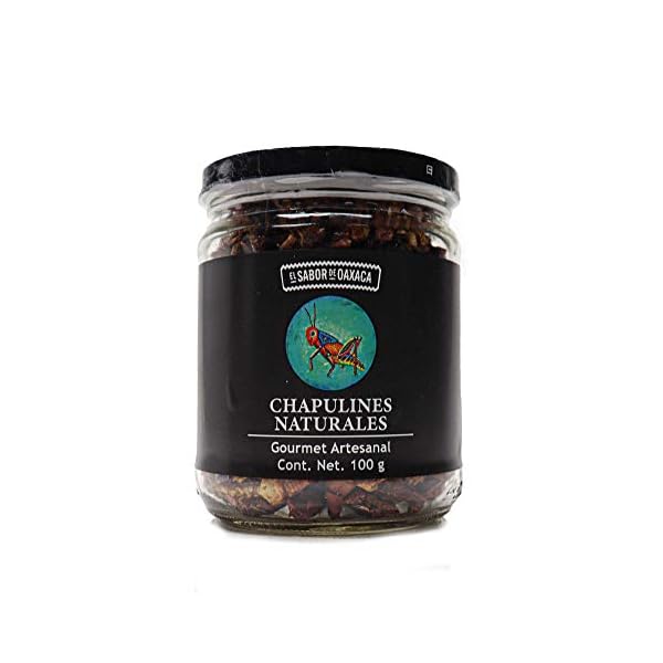 El Sabor de Oaxaca Chapulines naturales PREMIUM, Healthy Snacks, Plain ...