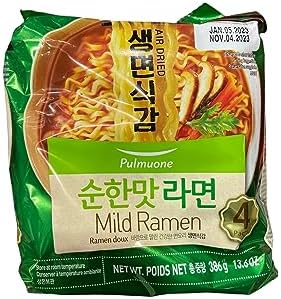 Amazon.com: Pulmuone Mild Ramen - A Comforting and Authentic Mild ...
