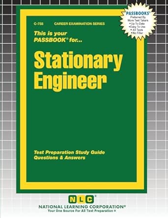 Stationary Engineer (Career Examination): Passbooks: 9781799307587 ...