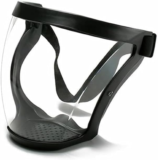 Scribify Anti-Fog Full Face Shield Upgraded, Impact & Wind Resistant ...