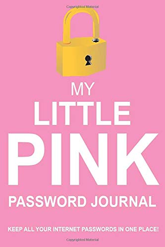 My Little Pink Password Journal: Keep All Your Internet Passwords In ...