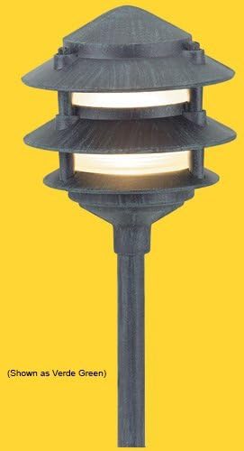Corona LED 12V Area Light 7w Aluminum 3 Tier Pagoda, Verde Green CL-603 ...