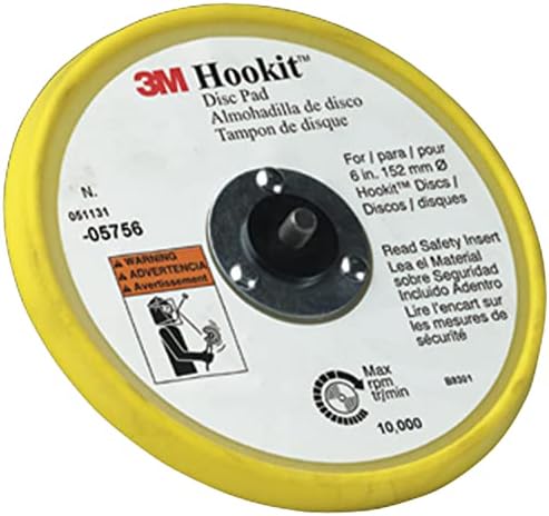Amazon.com: 3M Painter's Disc Pad with Hookit 05778, 6 in, Soft Density ...