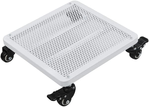 Square Iron Plant Pot Trolley Large Plant Pot Mover Dolly Garden Flower ...