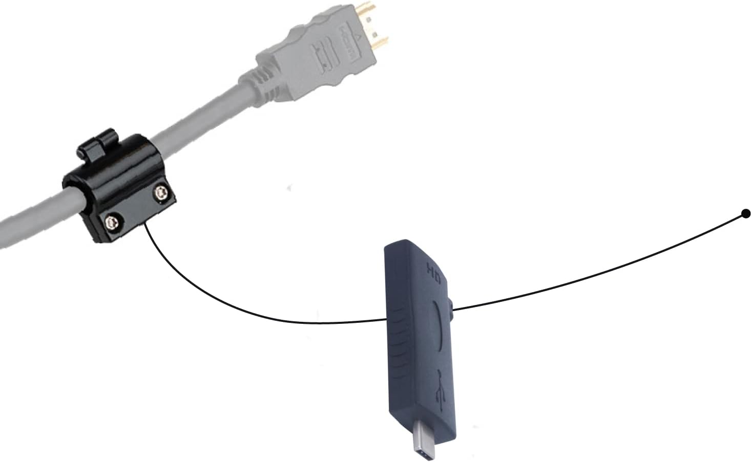 Amazon.com: Liberty AV Series Adapter Ring with USB-C Male to HDMI ...