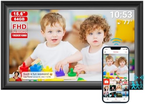 Amazon.com : Skylight Digital Picture Frame: 15 Inch WiFi Enabled with ...