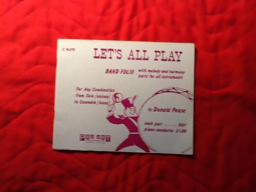 Let's All Play Band Folio with Melody and Harmony Parts for All ...