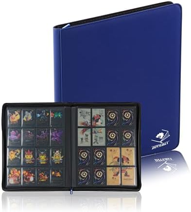 Amazon.com: DTCGBIN Premium Trading Card Binder for Pokemon Cards,Holds ...