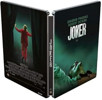 Amazon.co.jp: ジョーカー 4K ULTRA HD&ブルーレイ スチールブック Joker Blu-ray SteelBook Todd Phillips Joaquin ...