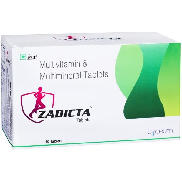 Zadicta - Strip of 10 Tablets : Amazon.in